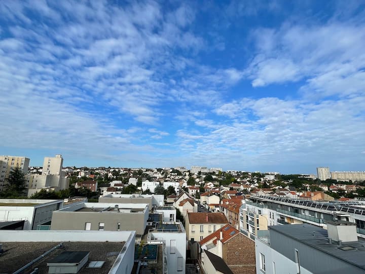 95m 2,pied Tram T9 Dominant La Ville En Hauteur - Vitry-sur-Seine