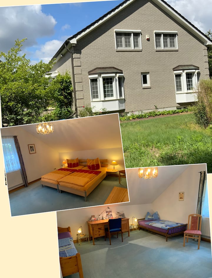 Ruhig Am Wald, Sicherer Parkplatz, Garten, 4 Pers. - Beelitz