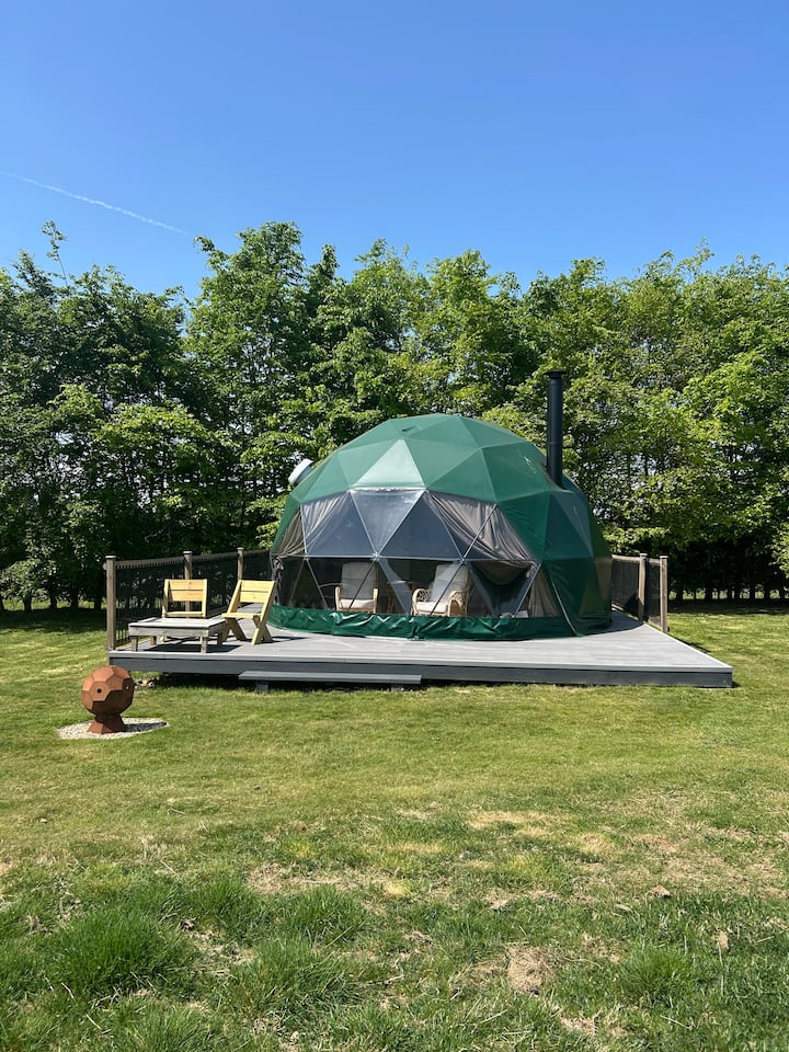Off-grid Glamping Dome West Chiltington (Clover) - Steyning