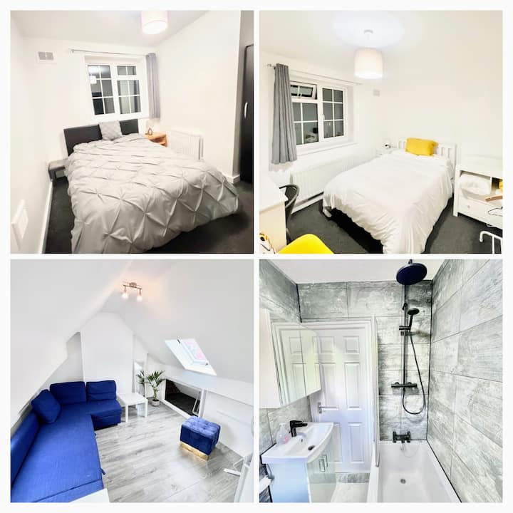 London House Sleeps 5,free Carpark, Weekly 25% Off - Surbiton