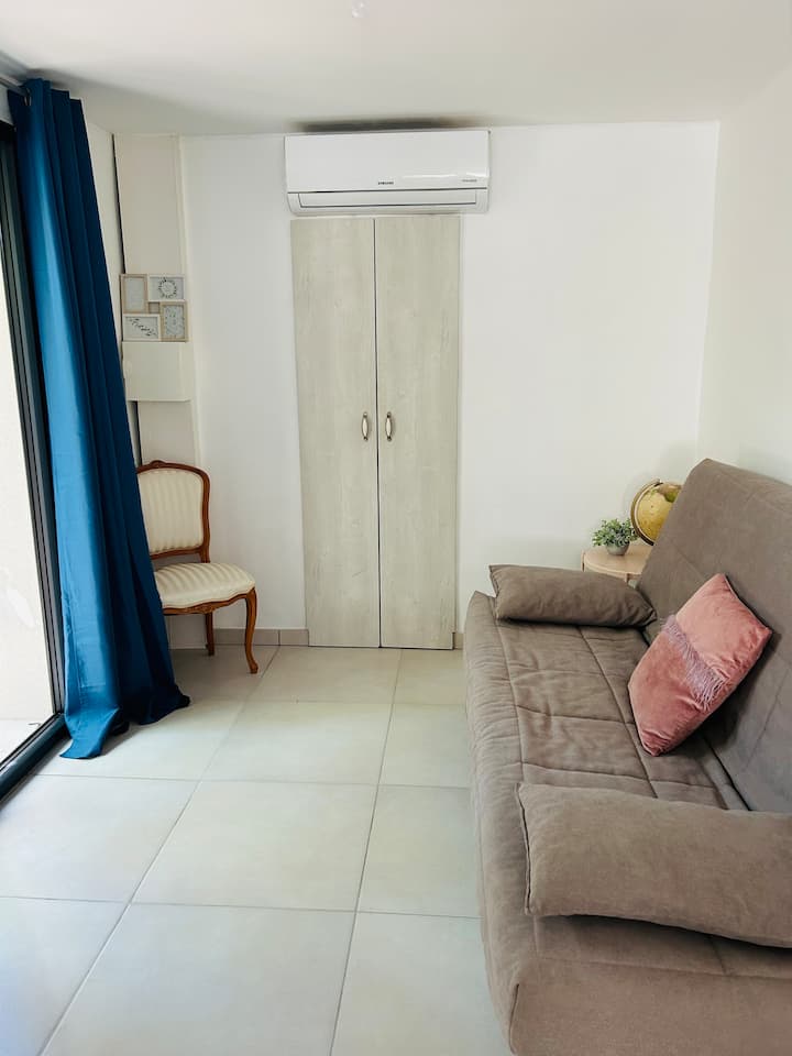 Loue Studio Avec Jardin - Balaruc-les-Bains