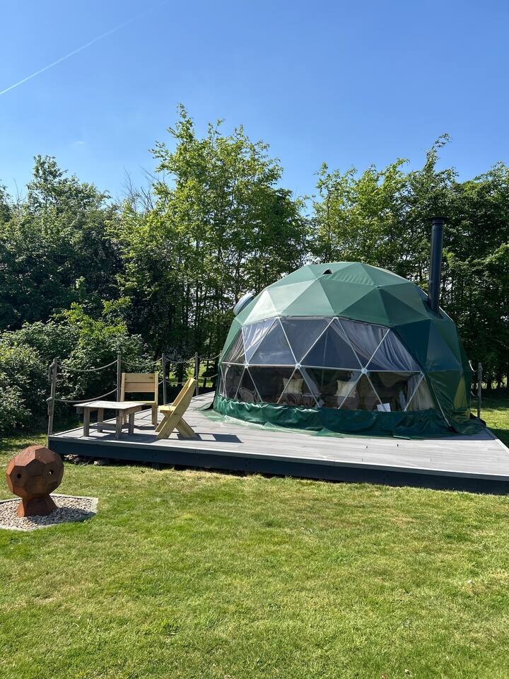 Off-grid Glamping Dome Adult Only Westchiltington - Steyning