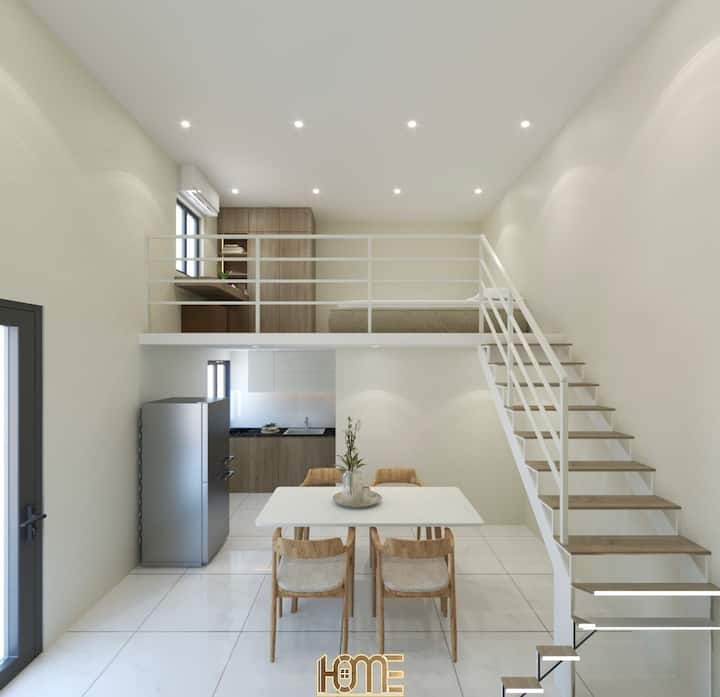 Duplex Apartment (Flat 3) - Full Furniture 30m2 - Vietnam