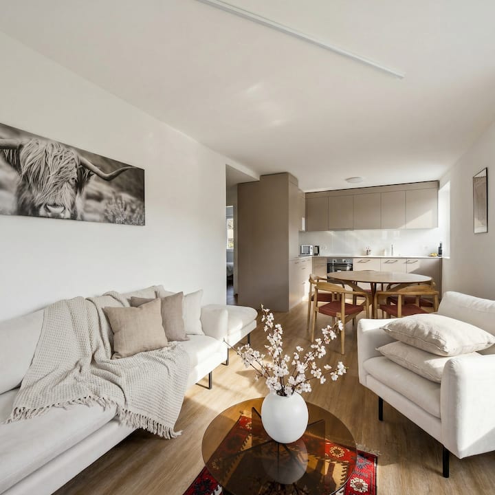 Modern 2br · Zurich Airport & City · Fast Wifi - Aéroport de Zurich (ZRH)