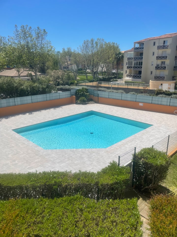 Cap Dagde T2 Piscine
Location à La Semaine - Agde