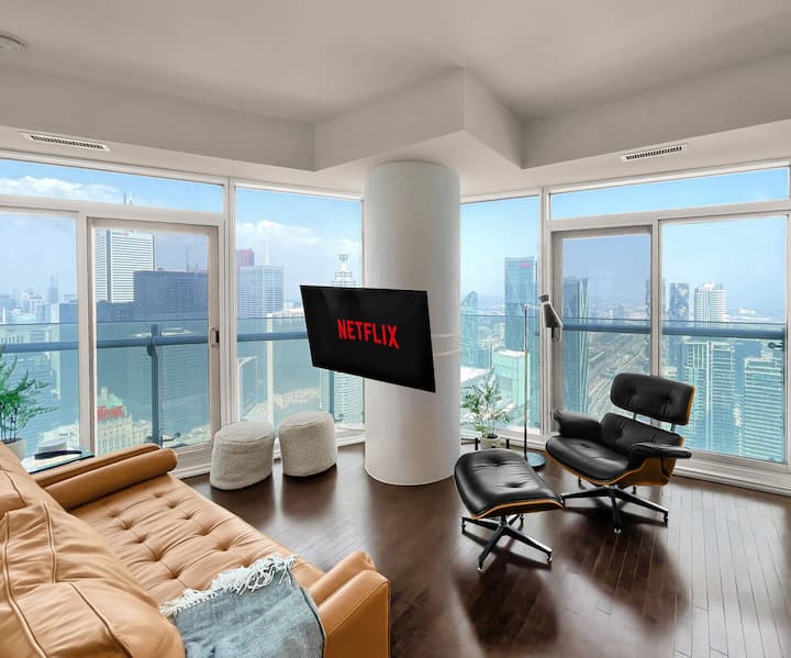 65th Floor Corner Luxury Condo | Next To Cn Tower - Toronto