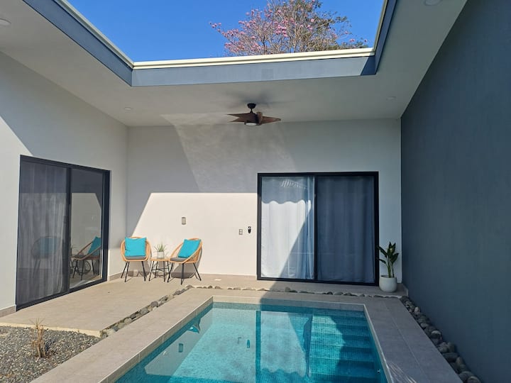 Casita Moderne Avec Piscine Privée à Uvita - Puntarenas