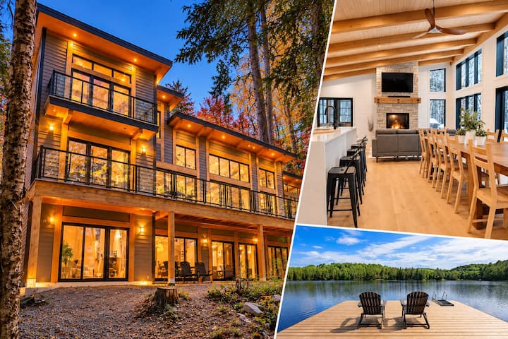 Luxury Lakefront Retreat On Pristine Percy Lake - Algonquin Provincial Park