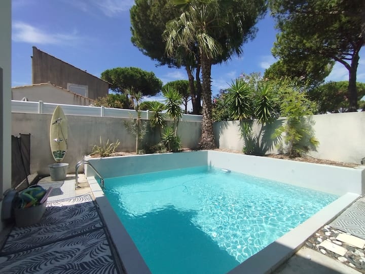 Magnifique Villa _ Clim & Piscine_a Côté Du Golf - La Grande-Motte