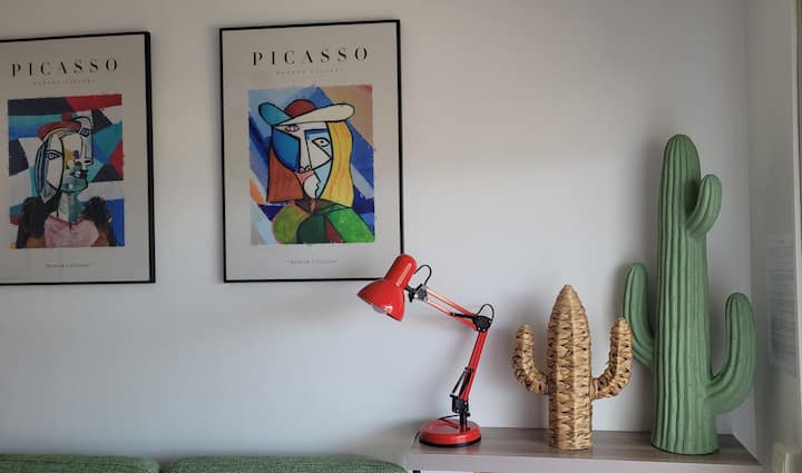 A Antibes, Appartement Clair, Calme, Chaleureux - Biot