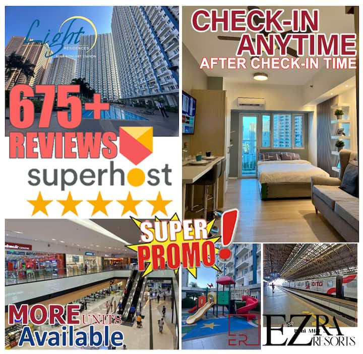 T1 2625 100mbps Smdc Light Mall Mrt/pool/resto - Pasig