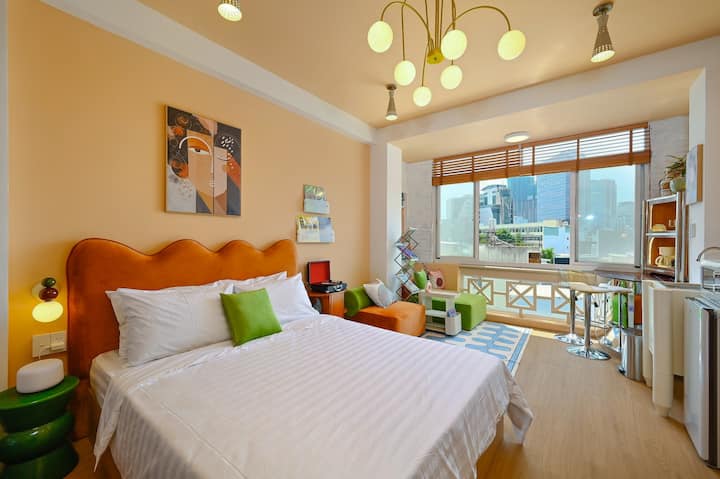 P"m"p.23: Funky Eclectic Flat*great City View/d1 - Ho-Chi-Minh-Stadt