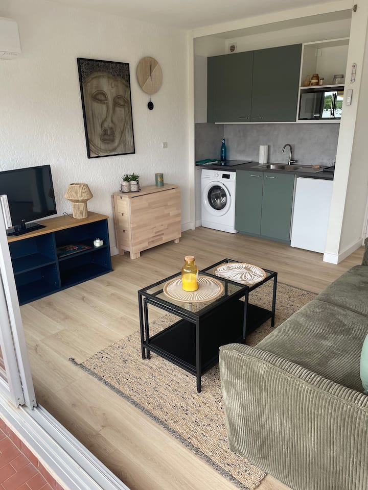 Charmant Studio Climatisé Plage-piscine - Le Grau-du-Roi