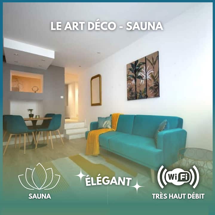 Le Art Déco - Sauna - Montargis