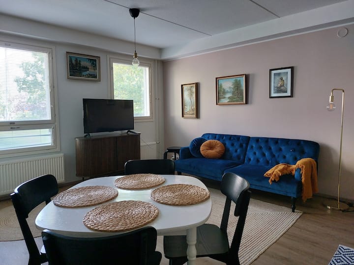 2br Sauna Apartment For 6–7 Guests – Jätkäsaari - Helsinque