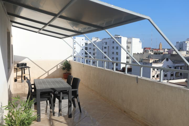 Grand Appart Avec Terrasse - Kénitra