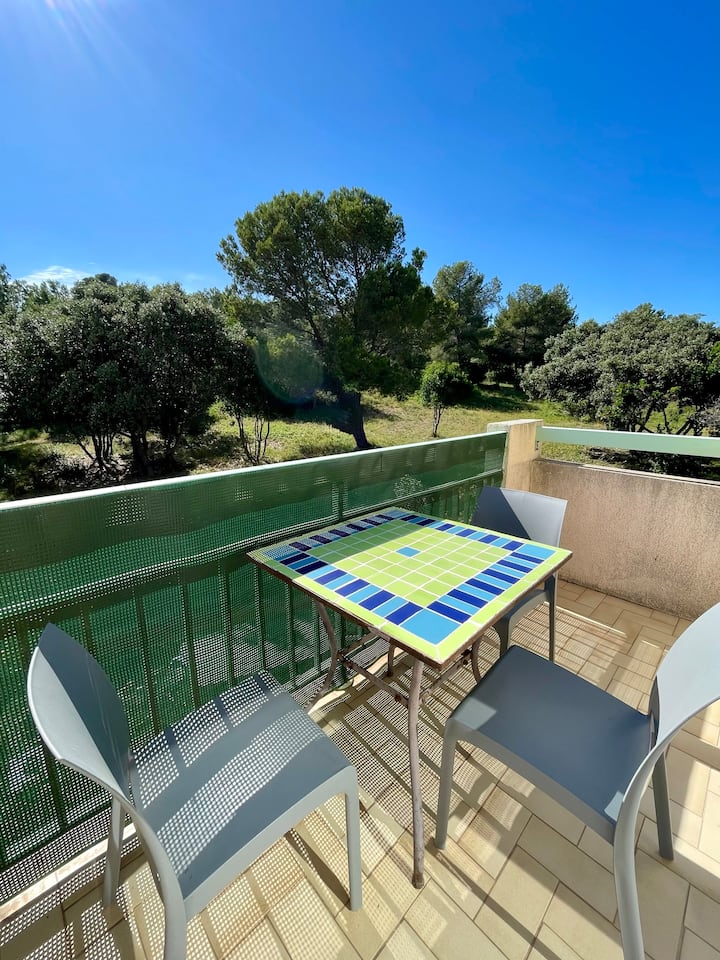Appartement T2 Plein Centre, Piscines Et Plages - Sausset-les-Pins