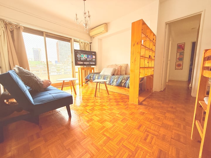 Hermoso, Ubicación Top, C/vistas, Balcon Y Parking - Buenos Aires