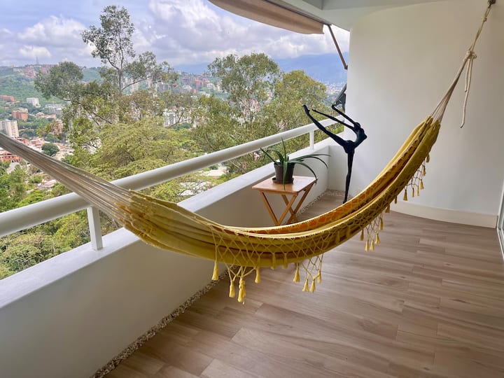 Outstanding Studio Renewed In Los Samanes + Pool - Caracas