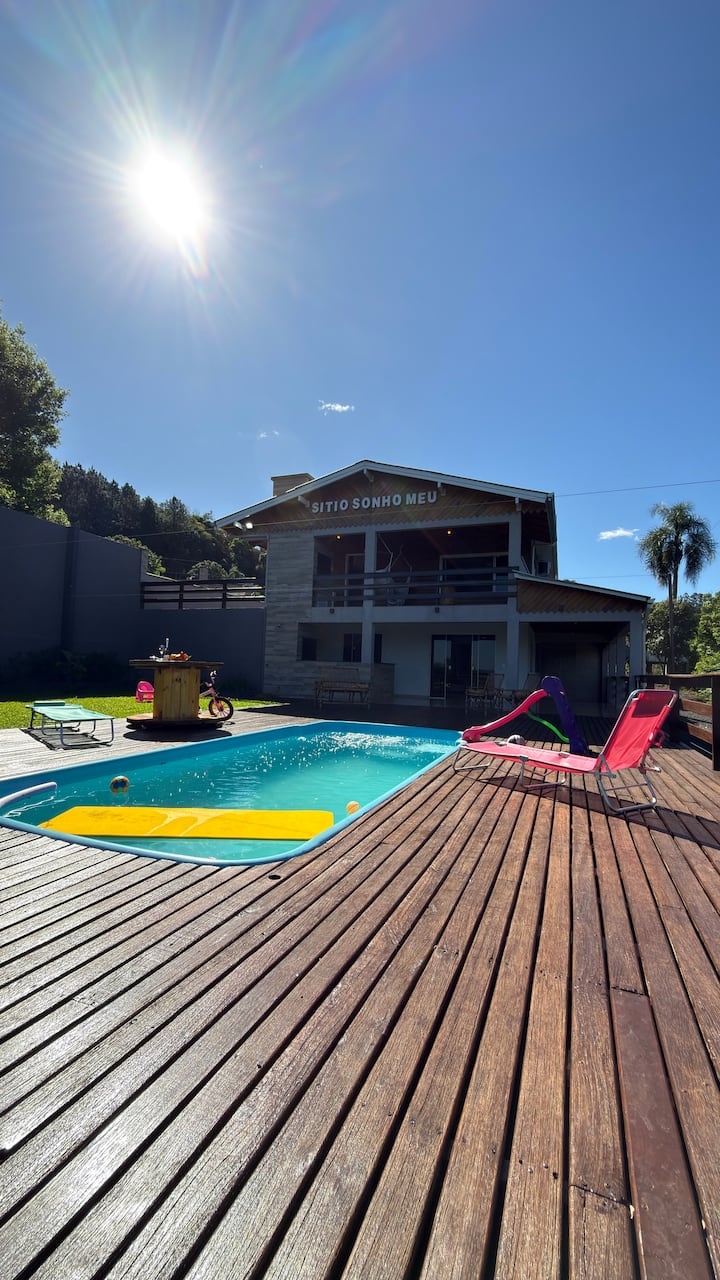 Sítio Sonho Meu -Seu Refúgio Com A Mais Bela Vista - Machadinho