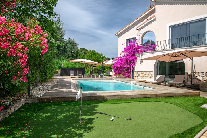 Villa Piscine Proche Ville / Mer - Nice
