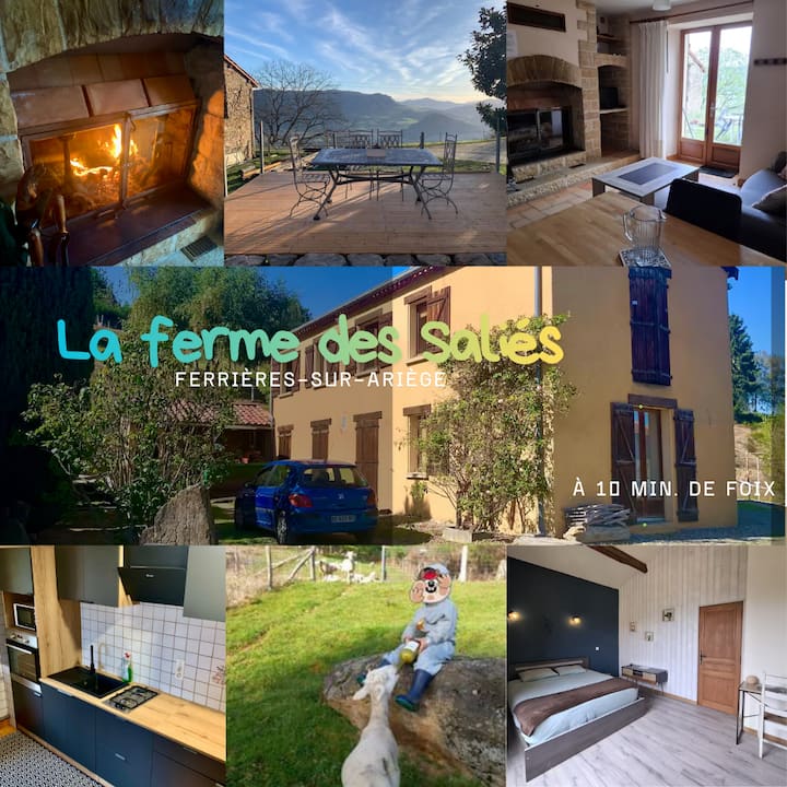 Gîte à La Ferme Des Saliés - à 10 Min De Foix - Foix