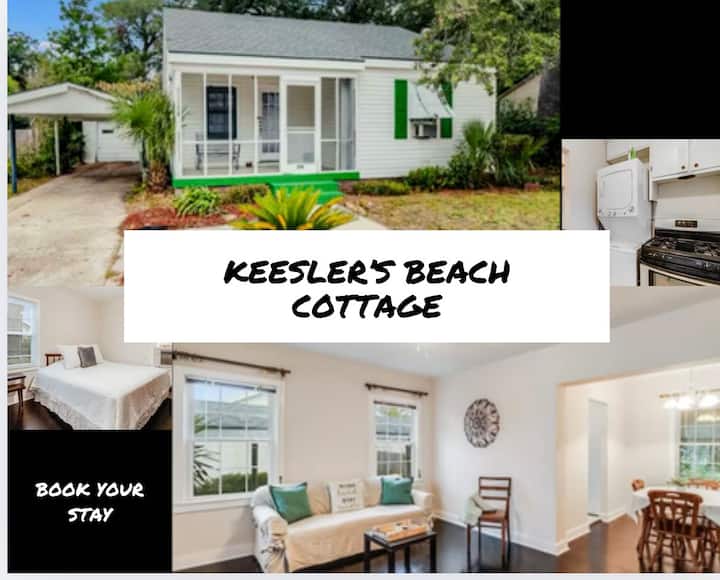 Keesler’s Beach Cottage Pet Friendly - Biloxi, MS