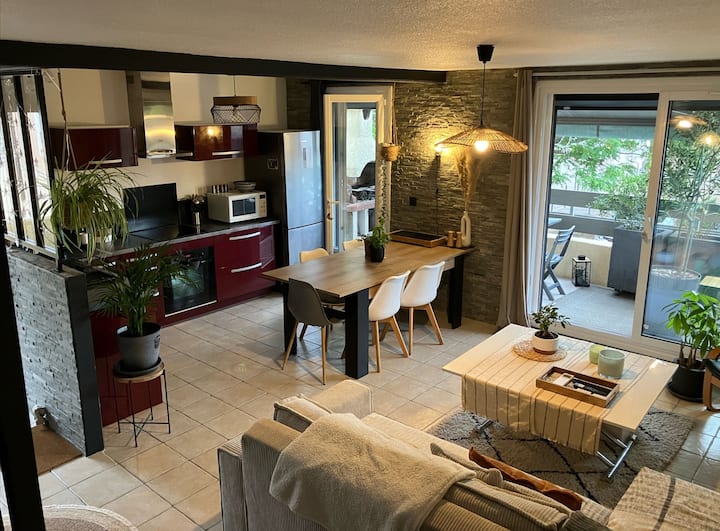 Maison T3 Cosy - Clim - Parking - Fos-sur-Mer
