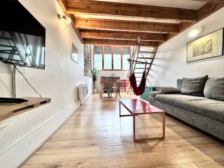 Loft Vue Bastille | Gare | Parking | 2 Chambres - Grenoble