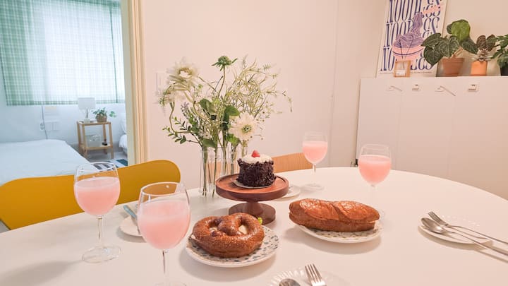 (New)태릉.공릉역4분#원자력병원#서울과학기술대학교#공리단길/최대6인/3bed/2room - Uijeongbu-si