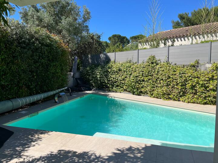 Villa Calme Et Détente - Piscine - 15 Min Plage - Montpellier