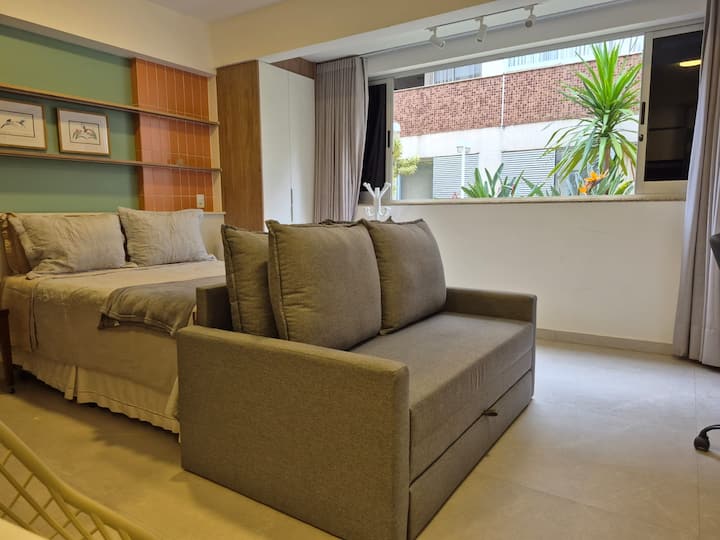 Lindo Apartamento B-12 Estilo Studio Na Sgan 910 - Brasilien