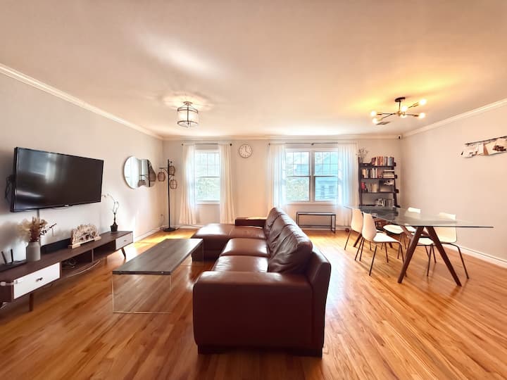 Jc Apt W/ Parking - 15 Min To Metlife | World Cup - Jersey City, NJ