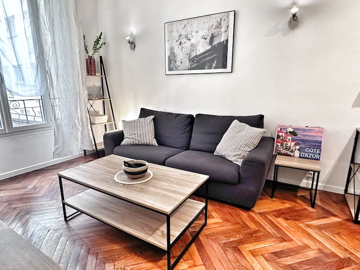 Coeur De Nice, 2pièces Cosy, Clim, Calme. - Nice