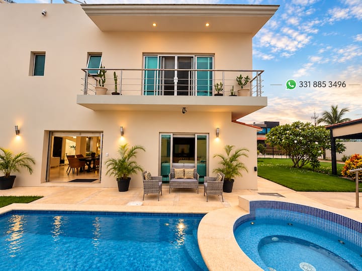 Casa Encantadora Con Alberca, Playa Cercana. - Nuevo Vallarta