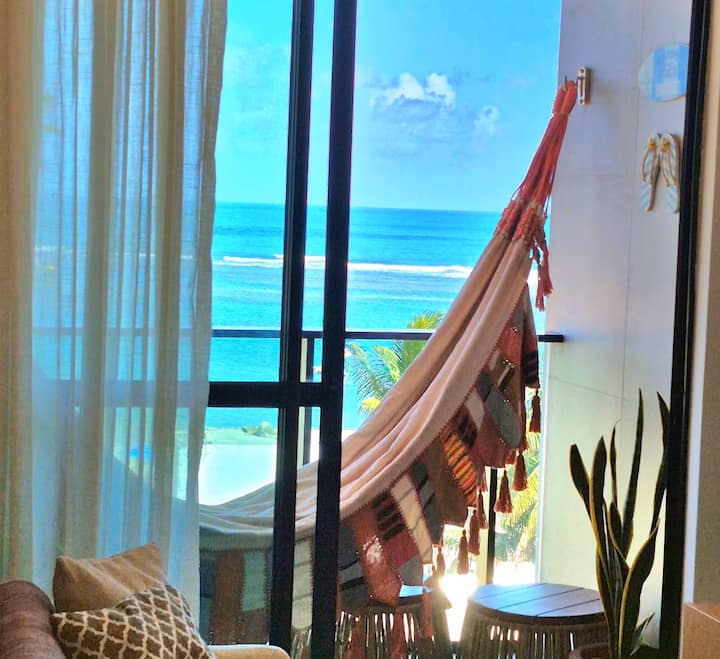 Pé Na Areia Vista Mar C/piscina | 6 X Sem Juros - Brazil