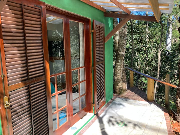 Cabana Floresta São Francisco Xavier Com Cachoeira - Brasil