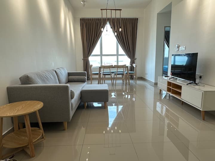 Amber Cove Melaka
Fully Air-con/2br /4pax/seaview - 말라카