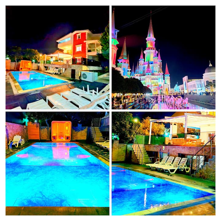 Luxury Villa With Heated Pool&sauna(halal Booking) - Belek