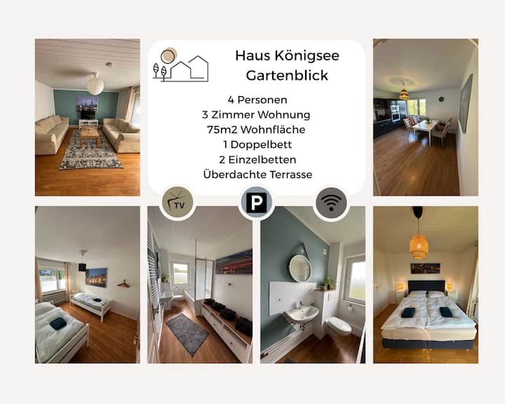 Haus Königsee "Gartenblick" - Bad Oldesloe