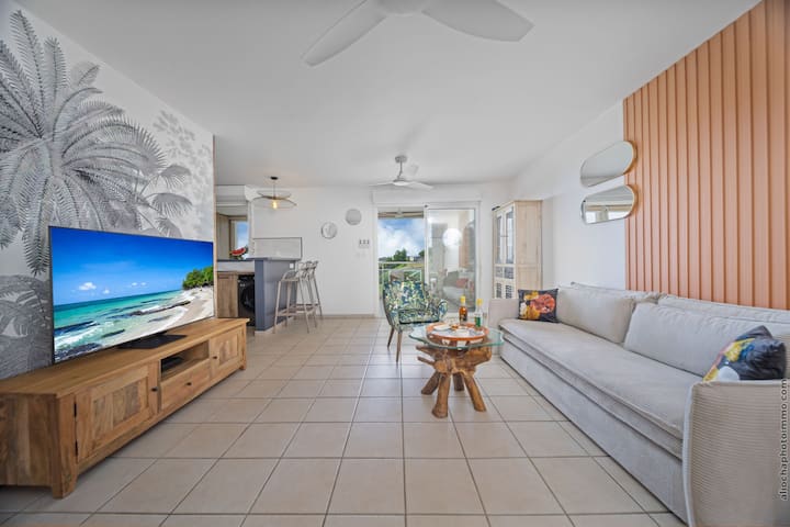 Vue Mer, Le Strelitzia – T3 Le Marin, Wifi, Clim - Martinica