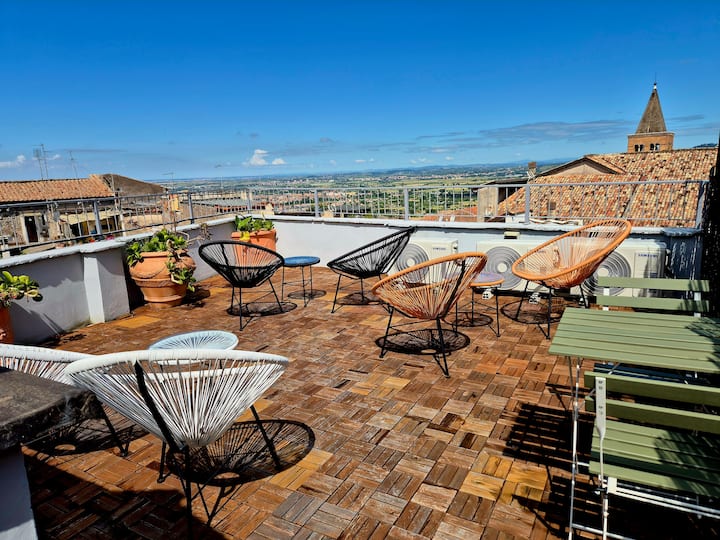 Tiny Home- Panoramic Terrace Near Villa D'este - Tivoli