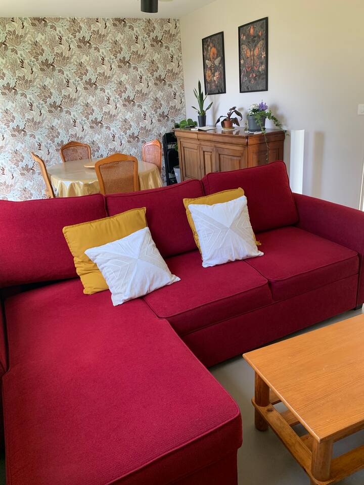Maison Agréable Et Confortable 3 Chambres - Josselin