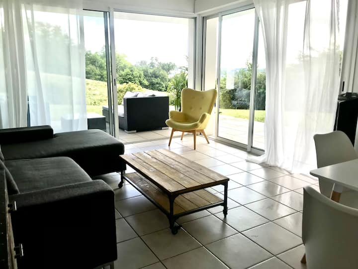 Beau T2 Tt Confort 50 M² Avec Vue, 2 à 3 Personnes - Biarritz
