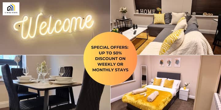 Discounted! Long Stay Modern Apartment Brighton - Brighton and Hove