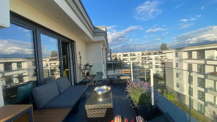 Sunny Penthouse In Wiesbaden - Wiesbaden