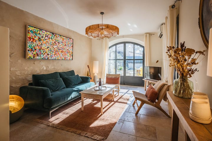 Ravissante Maison Au Coeur Du Village Avec Bassin - Maussane-les-Alpilles