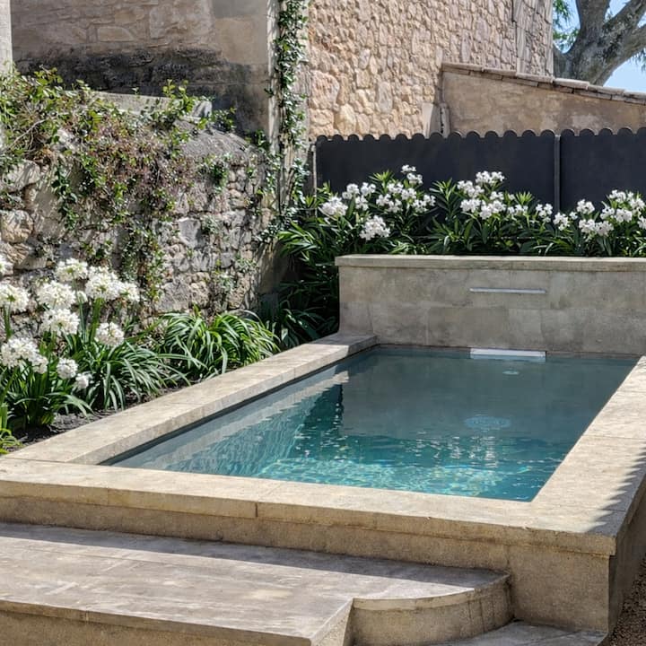 Ravissante Maison Au Coeur Du Village Avec Bassin - Maussane-les-Alpilles