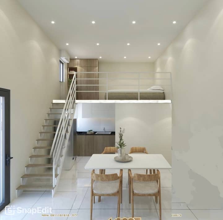 Duplex Apartment - Full Furniture 35m2 - Vietnam