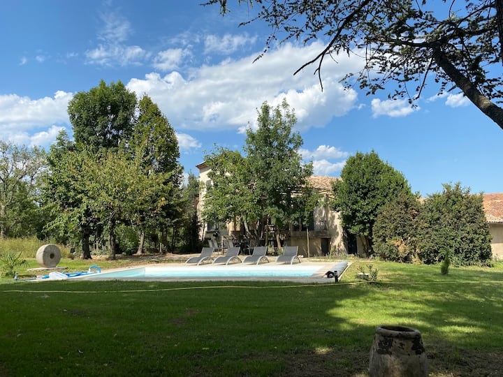Magnifique Maison Ds Les Alpes Piscine Boulodrome - Sisteron